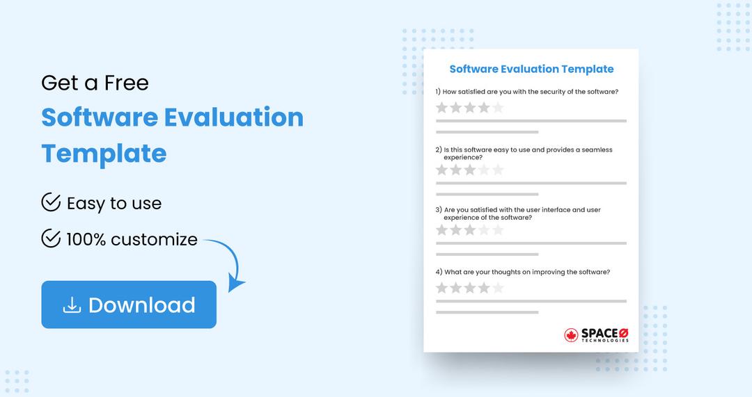 Download Software Evaluation Template [FREE]